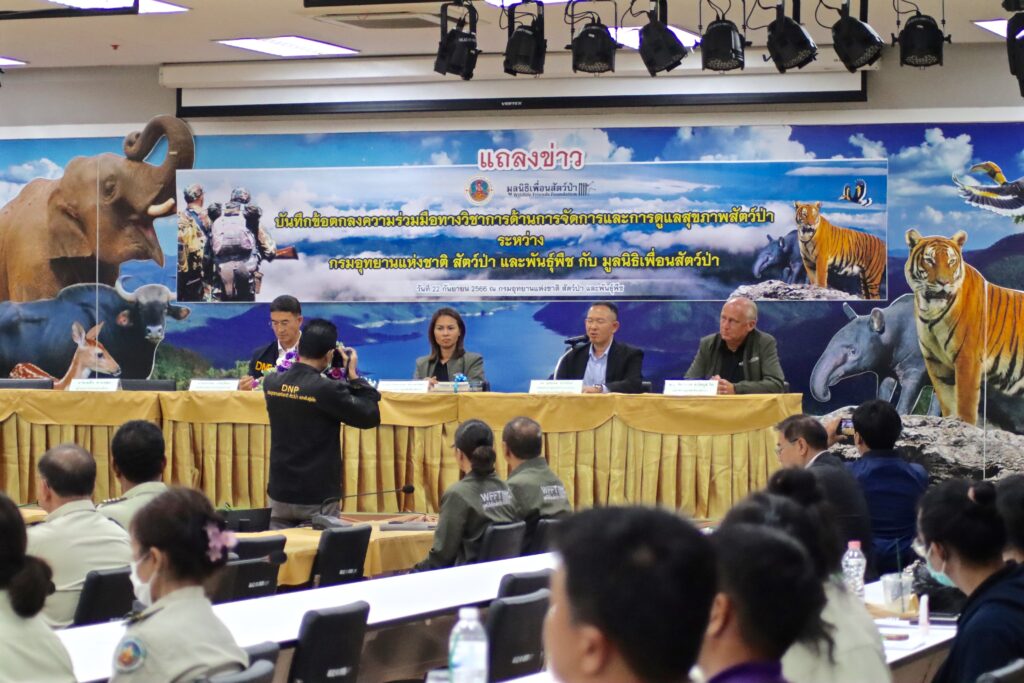 WFFT Signs Historic Partnership with Thai Wildlife Department to Help ...